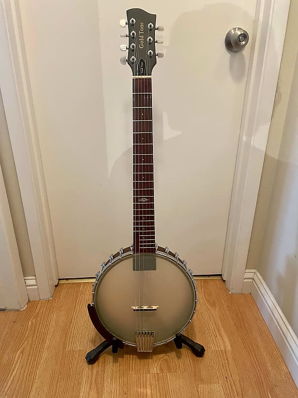 Gold Tone 7 String Banjitar Natural Matte | Reverb