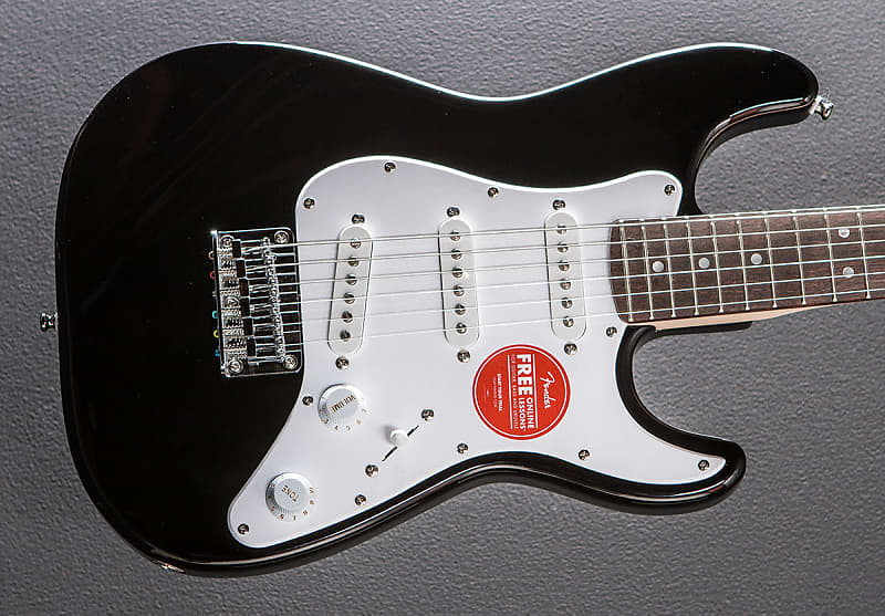 Squier Mini Strat - Black | Reverb