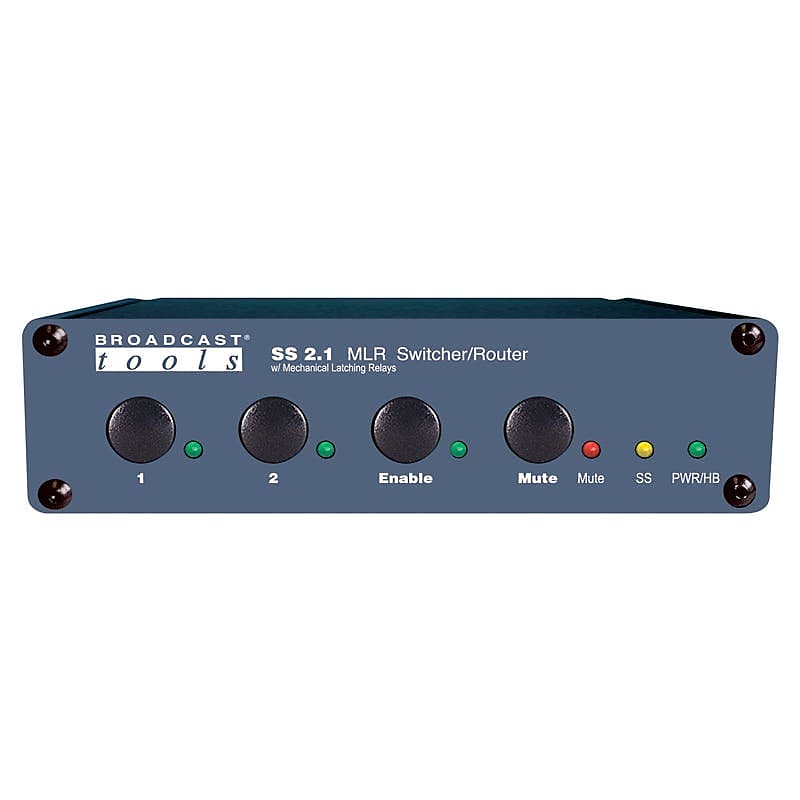 Broadcast Tools SS 2.1 MLR/RJ RJ45 Switcher/Router | Reverb