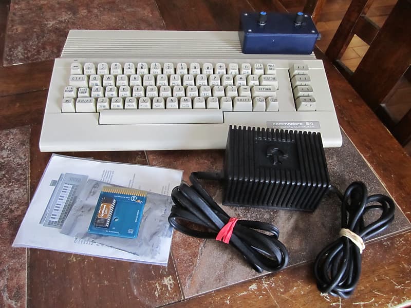 Circuit Bent Modified Commodore 64C Cynthcart SID Chip | Reverb