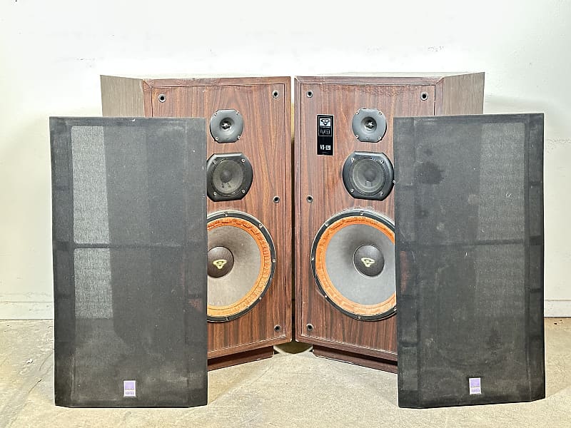 Cerwin Vega VS-120 3-way Floor Speakers | Reverb