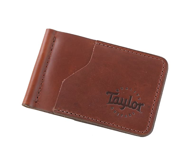 Taylor Guitars Wallet Brown Leather | Reverb UK