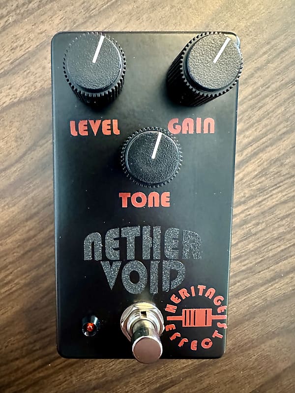 Heritage Effects Nether Void 2025 - Matte Black | Reverb