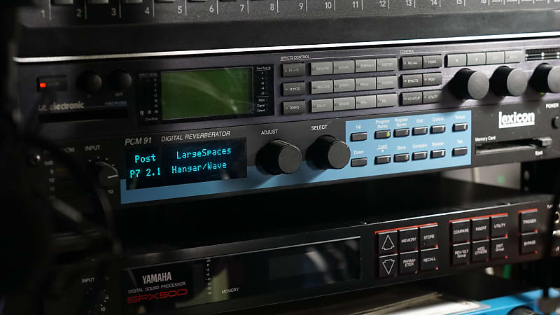 Lexicon PCM 91 Digital Reverberator Rack Mount Effects | Reverb