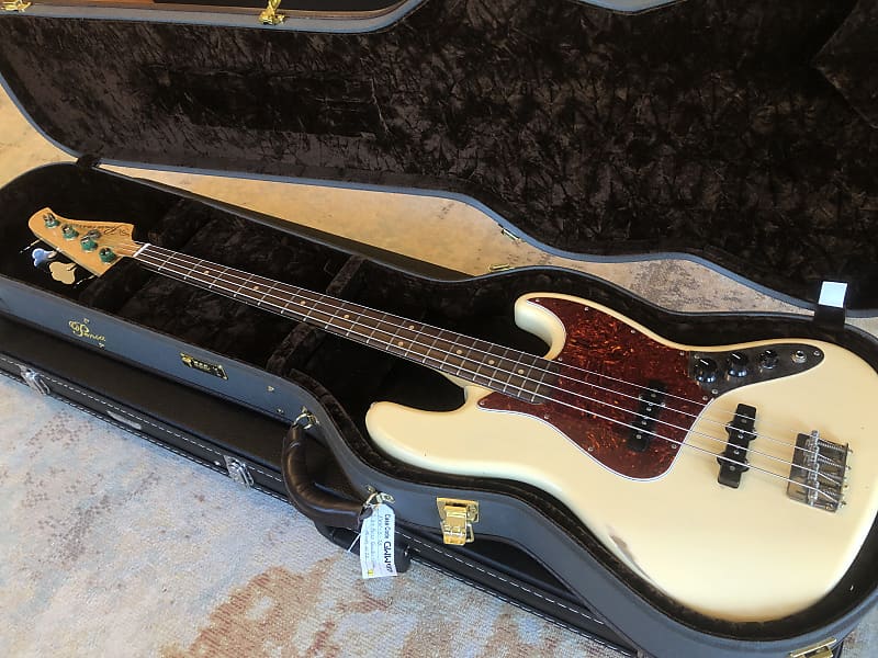 Pensa classic JB 62 2022 - Aged Blonde - Jazz Bass 4 | Reverb UK