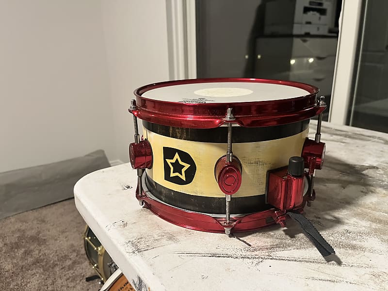 6”x10” Pacific Popcorn Snare with Custom Finish | Reverb