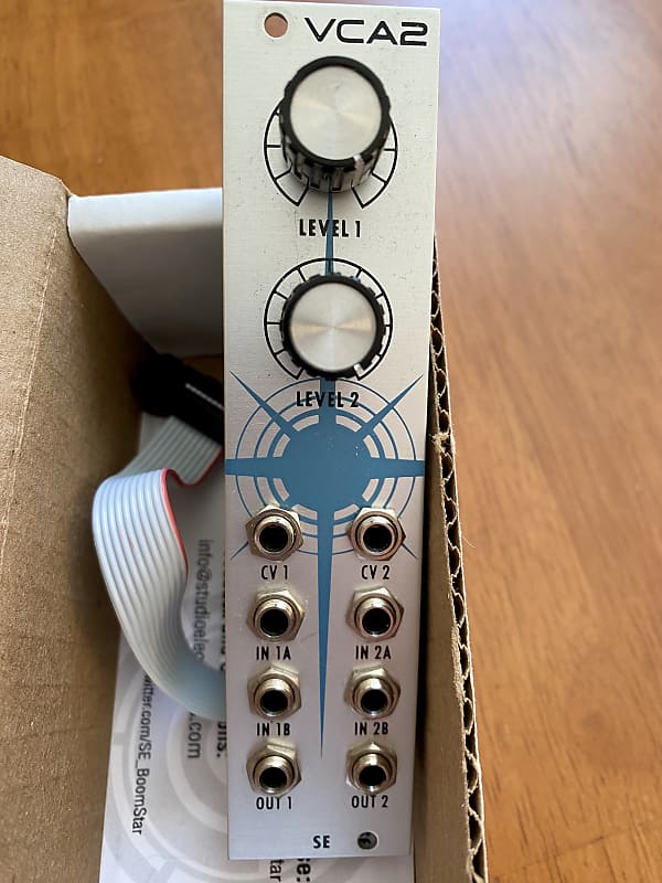 Studio Electronics VCA2 Audio/CV Mixer (Dual VCA) - silver | Reverb
