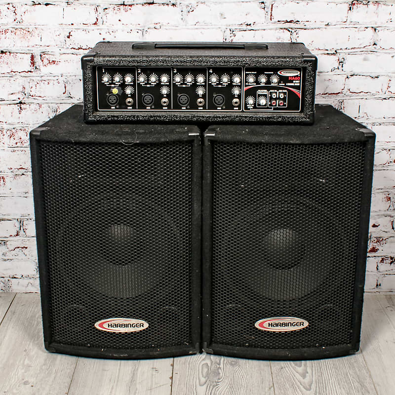Harbinger HA60 Powered PA System x0004 (USED) | Reverb