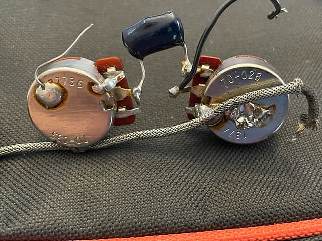 Tone & Volume Control Pots from a 1977 Gibson SG | Reverb Canada