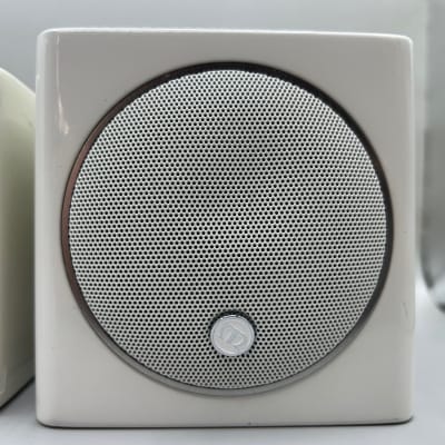 Monitor Audio Radius 45 & Radius 45 HD Cube Speakers - White | Reverb