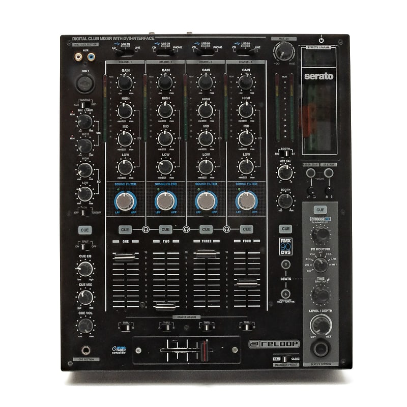 Reloop - RMX-90 DVS - 4-Channel DJ Mixer - x328F - USED | Reverb