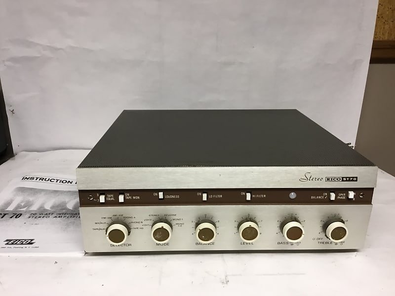 Eico ST-70 Stereo Tube Integrated Amplifier | Reverb UK