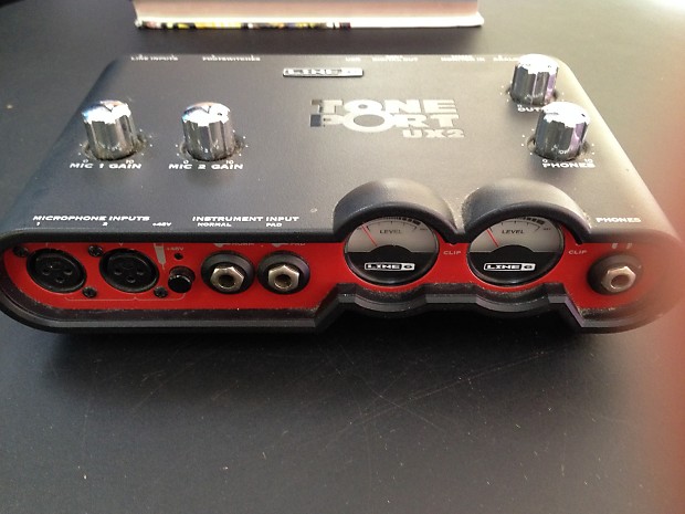 Line 6 Toneport UX2 Black/Red | Reverb