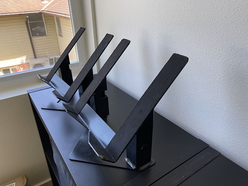 Apache DJ tilted synthesizer mixer stand black | Reverb