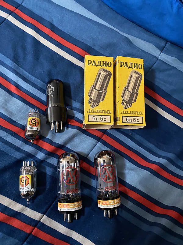 JJ 6v6 and Russian 6v6 Power Tubes | Reverb