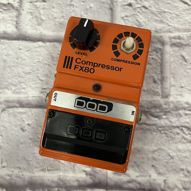 DOD FX80 Compressor Missing Bottom Plate | Reverb