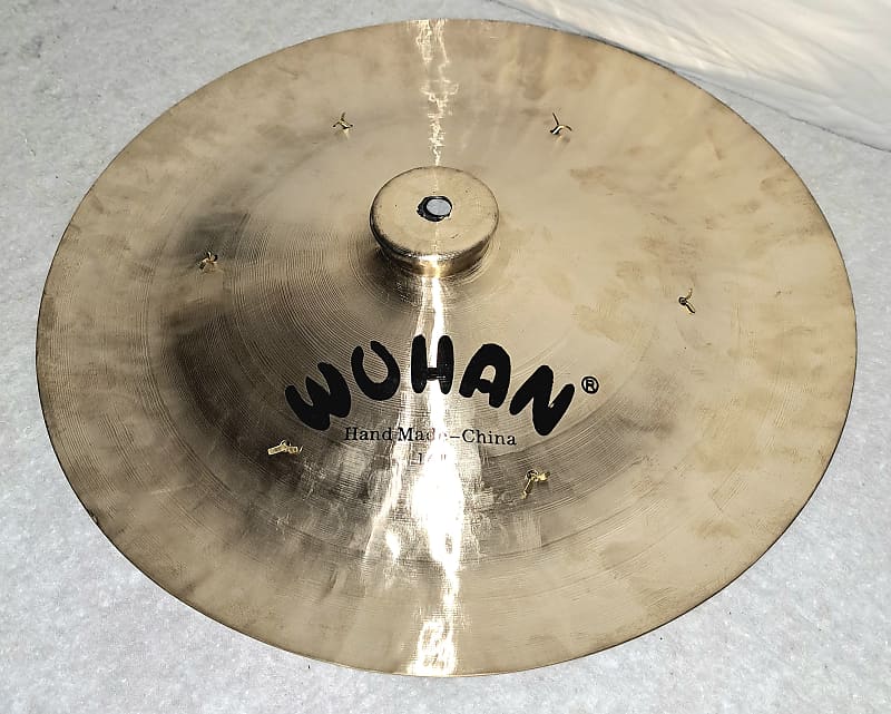 Wuhan CHINA CYMBAL 16" WITH RIVETS | Reverb