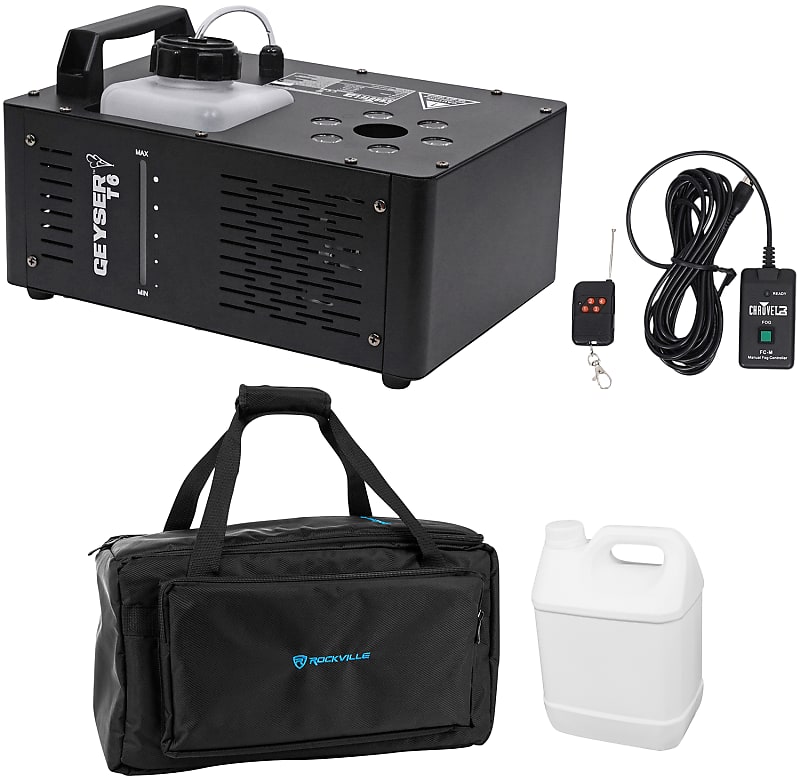 Chauvet DJ Geyser T6 Fog Machine Fogger, LED | Reverb