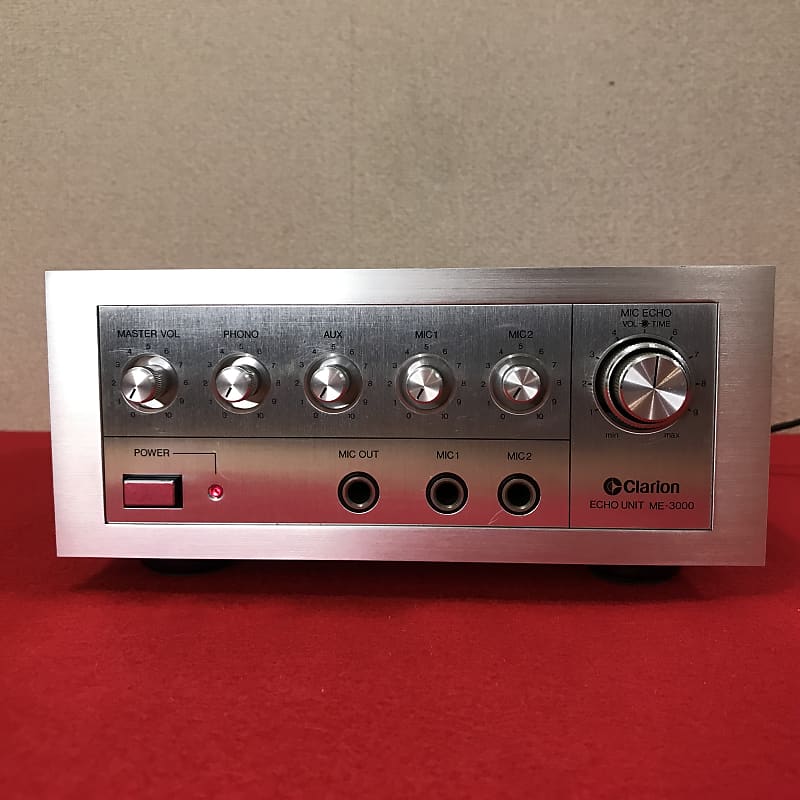 1970s Clarion ME-3000 BBD echo / delay with MN3008 chip- This | Reverb