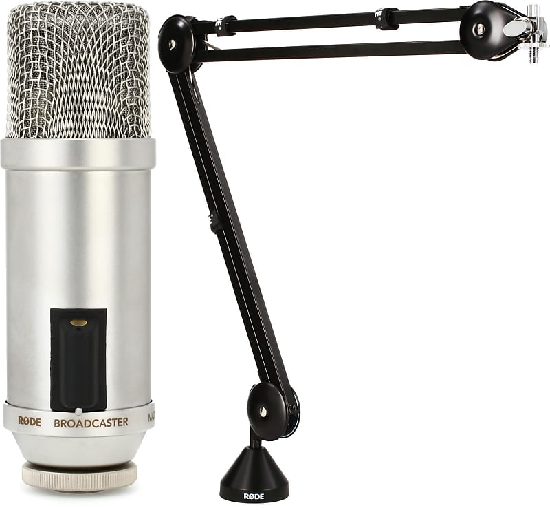 Rode Broadcaster Large-diaphragm Condenser Microphone Bundle | Reverb