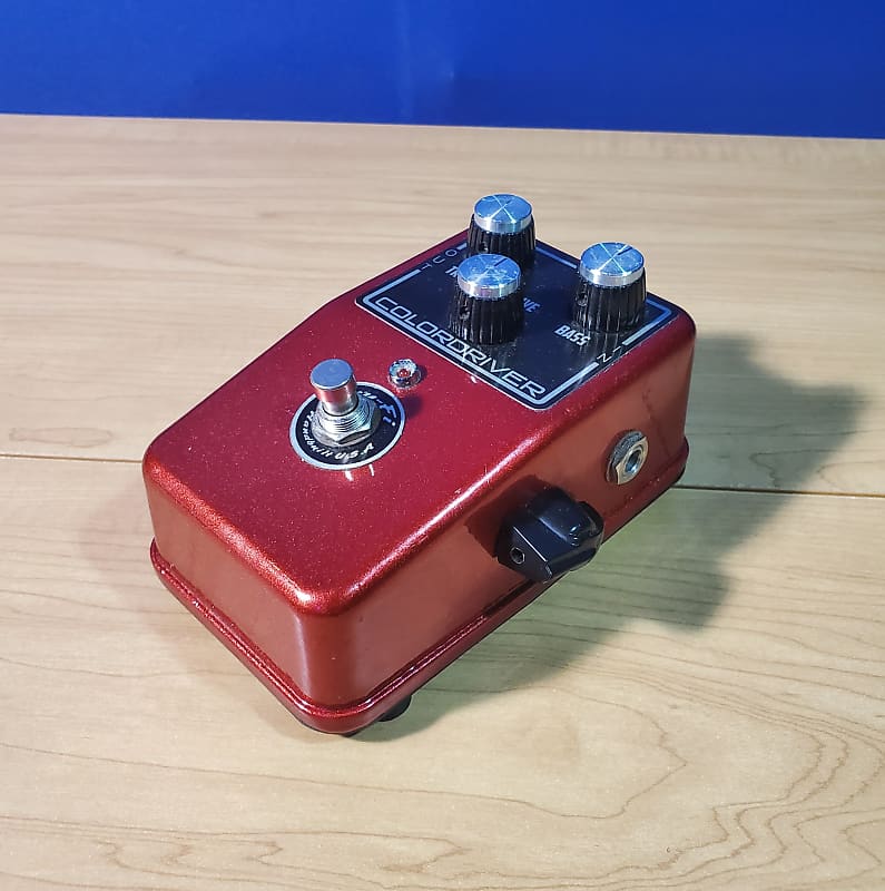 Tru-Fi Colordriver Candy Apple Red Fuzz Pedal | Reverb
