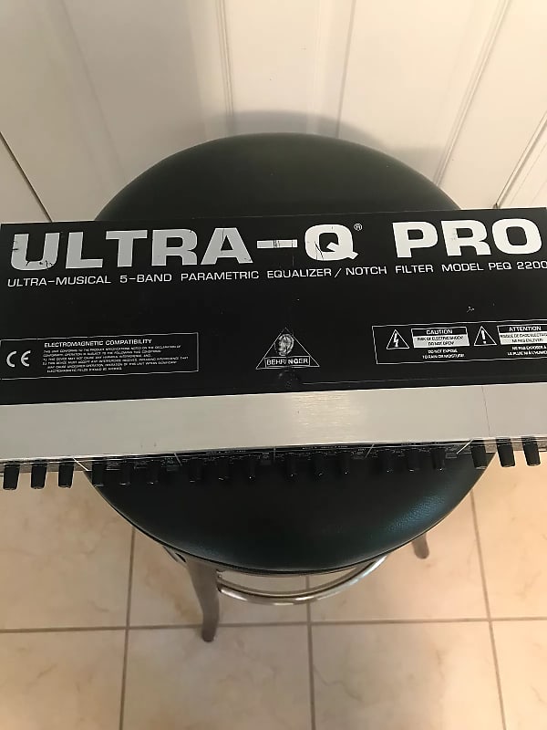 Behringer Ultra-Q Pro PEQ 2200 Parametric 2015 | Reverb