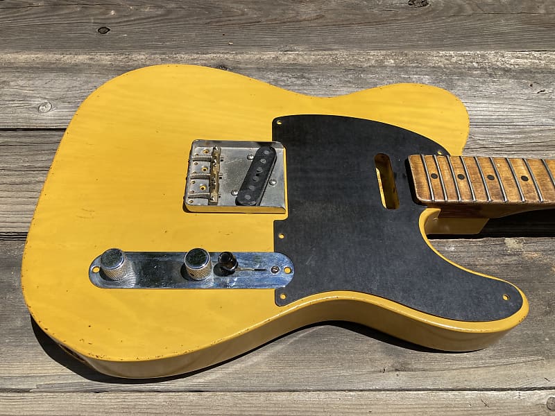 Relic Nitro Telecaster body | Reverb