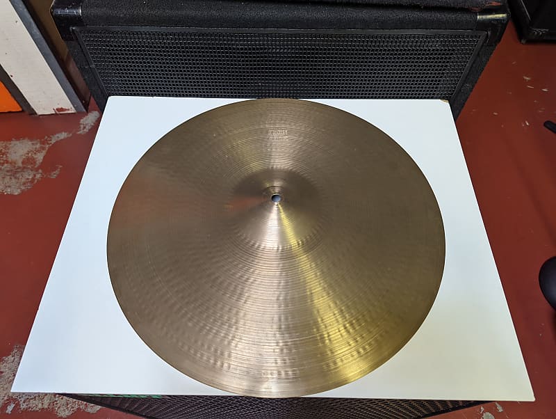 RARE! 1980s AA Sabian 19" Thin Ride/Crash Ride Cymbal - Looks | Reverb