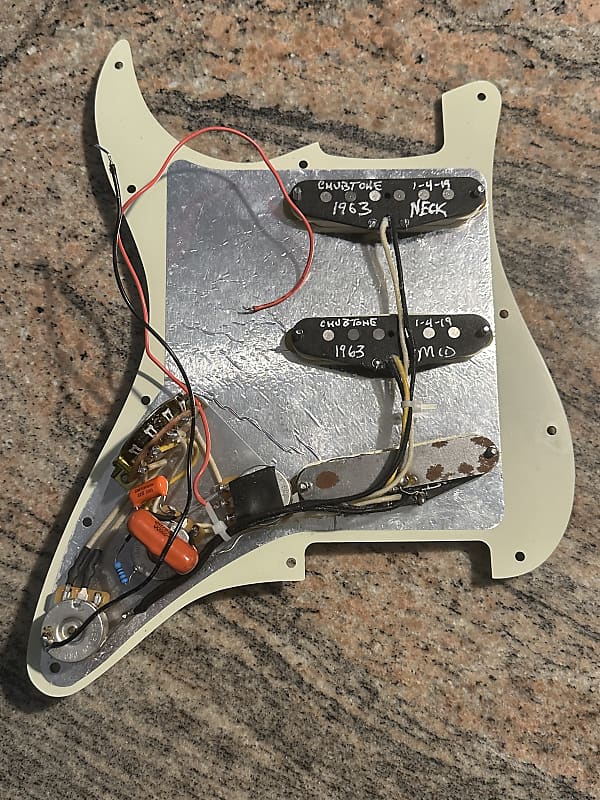 Chubtone 1963 Stratocaster Loaded Pickguard 2019 | Reverb