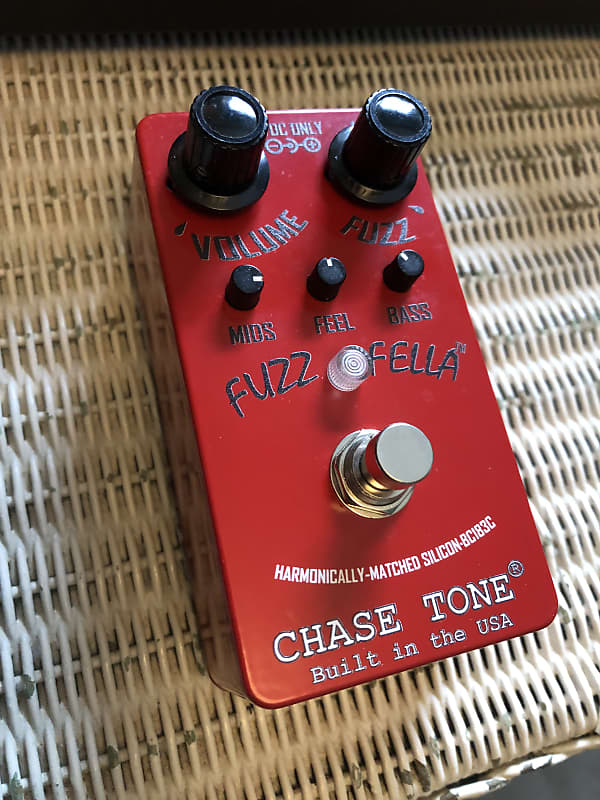 Chase Tone Fuzz Fella BC 183 2022 - Red | Reverb