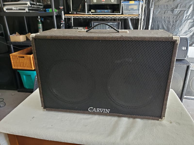 Carvin 2 X 12 Cabinet With Carvin GT-12 Pro Series Speakers & | Reverb