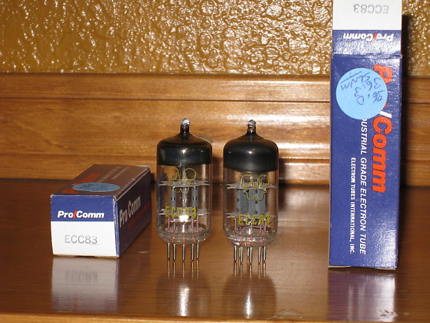 RFT NOS ECC83 12AX7 Pair Vintage Glass | Reverb