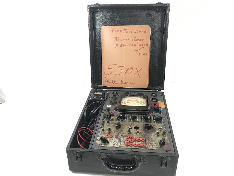 Hickok Model 550x Tube Tester | Reverb