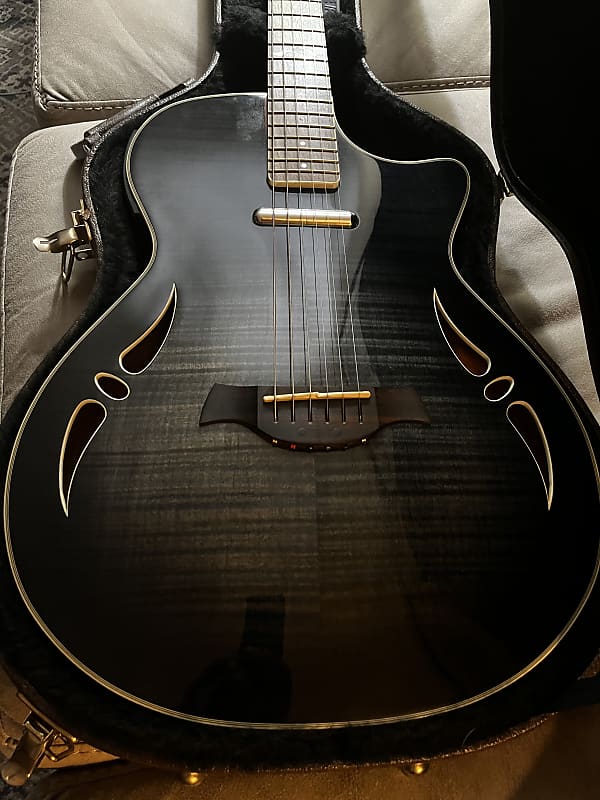 Crafter SA 2006 - Transparent Black Burst Flame Maple | Reverb