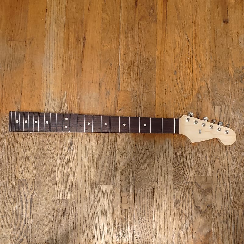 Warmoth Gibson scale conversion neck for Strat 59 Roundback | Reverb