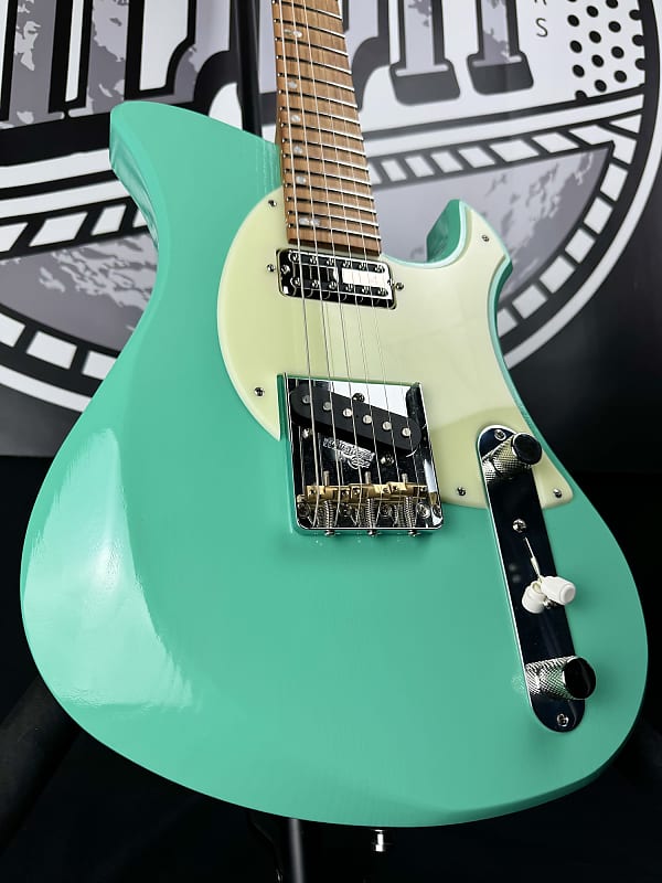 Moon Guitars Troublemaker Custom 2022 - Seafoam Nitro Lacquer | Reverb