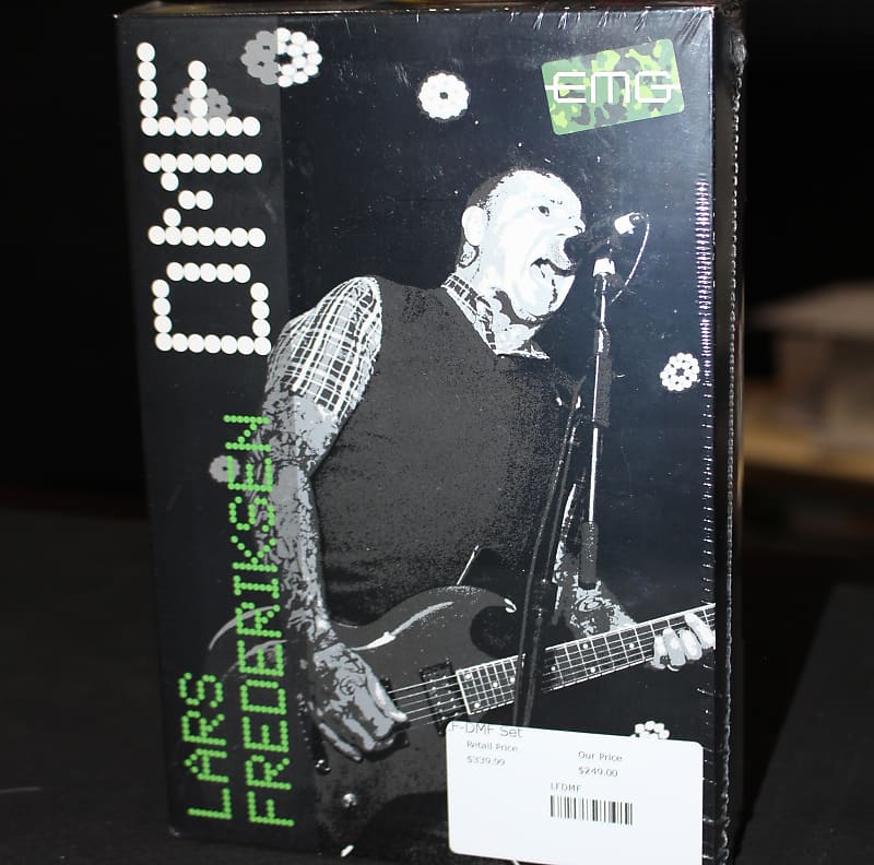 EMG LF-DMF SET Lars Frederiksen's "Dirty Middle Finger" Set | Reverb