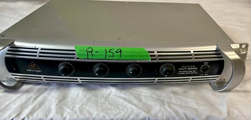 Behringer Nu4-6000 Professional Power Amplifier - Very Good | Reverb