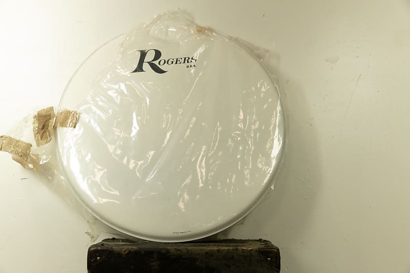 Rogers 24" Bass Drum Logo Head | Reverb UK