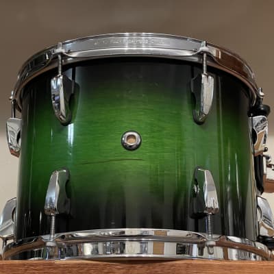 Pearl Session Custom SMX All-Maple Green Burst 10/12/14/22 | Reverb