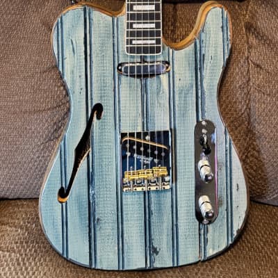 Fender Telecaster Thinline - Lace Testarossa Pickups | Reverb