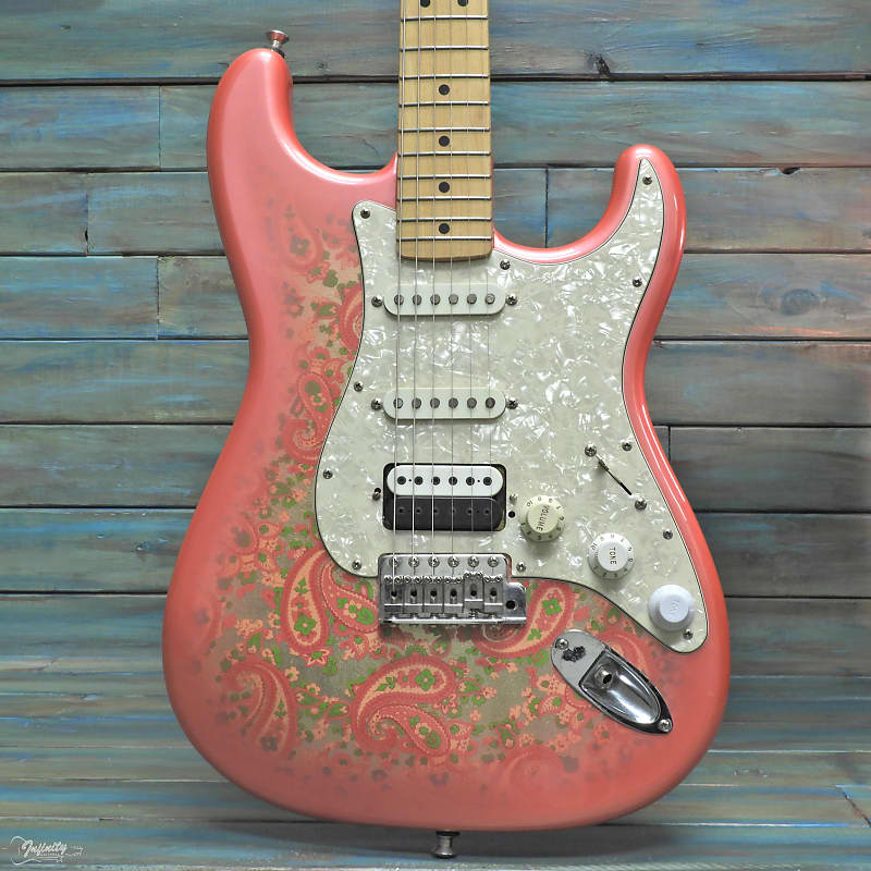 Fender Pink Paisley Stratocaster MIJ Made In Japan | Reverb
