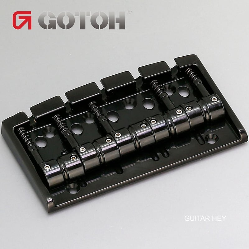 NEW Gotoh 404SJ-5 5-String Bass Bridge MULTI TONAL Steel | Reverb