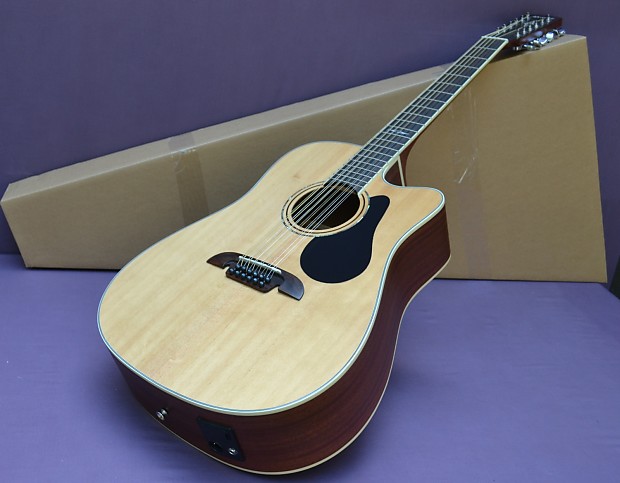 Alvarez Artist Series AD60-12CE 12 string Ac/El Dreadnought | Reverb