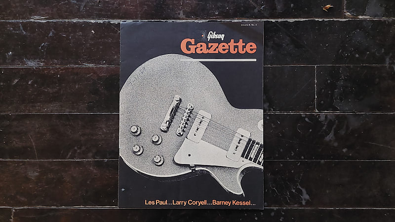 Original 1968 Gibson Gazette Vol.8,No.2, Catalog, Les Paul | Reverb