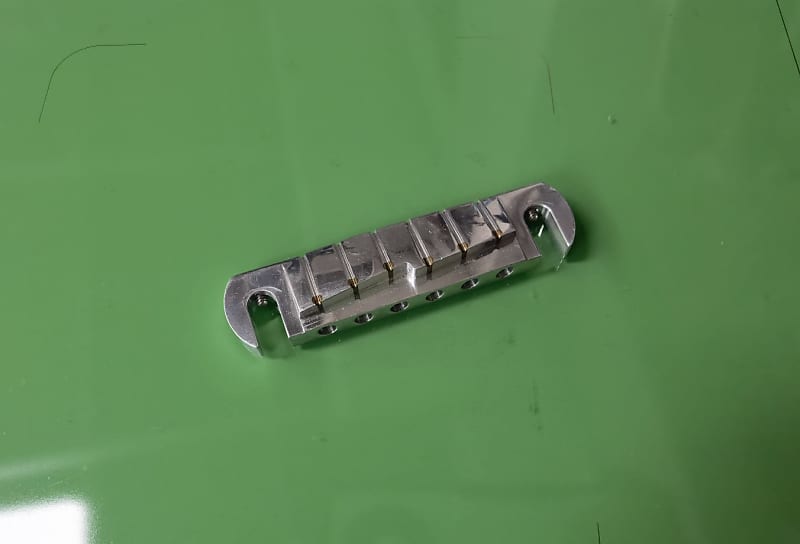 Paul Reed Smith Wraparound Stoptail Bridge with Brass Inserts | Reverb