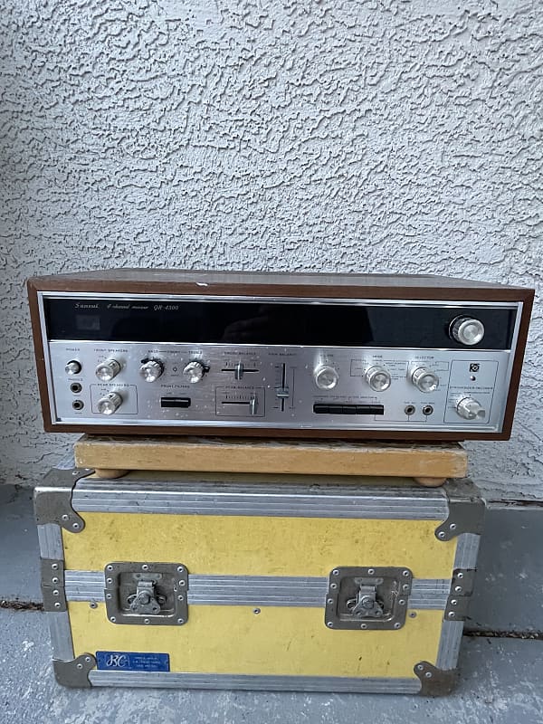 Vintage Sansui QR-4500 2/4 Channel Receiver Quadraphonic For | Reverb