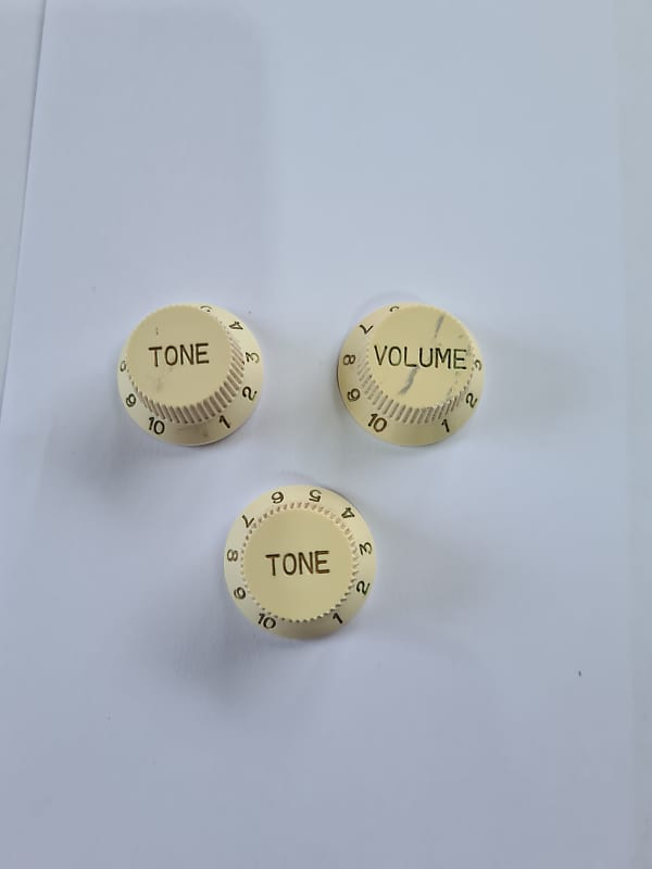 Vintage Original Fender Stratocaster knobs 1980s JV | Reverb Canada