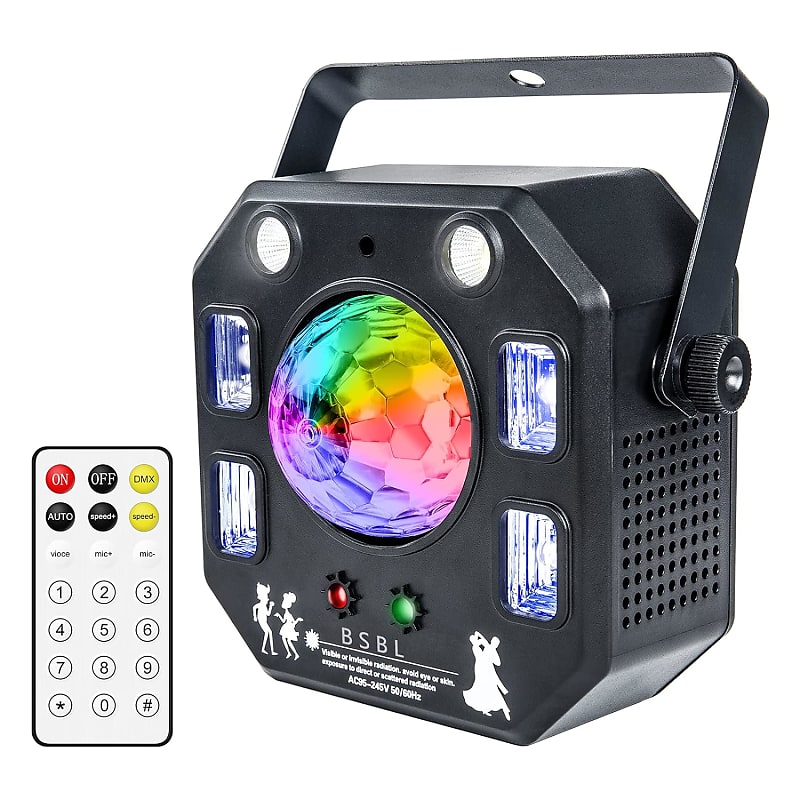 Stage Lights Dj Lights, Led Effect Light 4 In 1 With Magic | Reverb