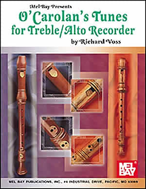 O'Carolan's Tunes Treble Alto Recorder Book | Reverb